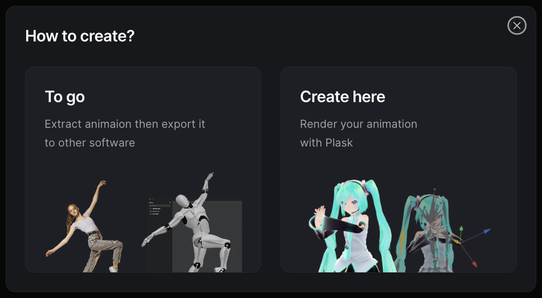 Plask Motion: AI-powered Mocap Animation Tool